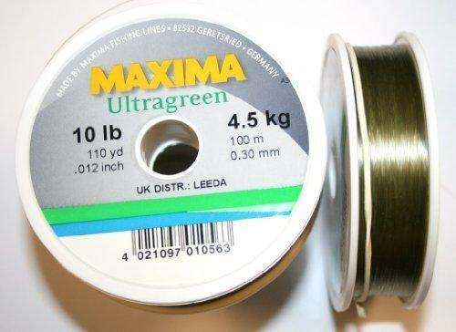 MAXIMA LEADER FISHING LINE 100m SPOOL 3LB-20LB CLEAR, ULTRAGREEN OR CHAMELEON | eBay