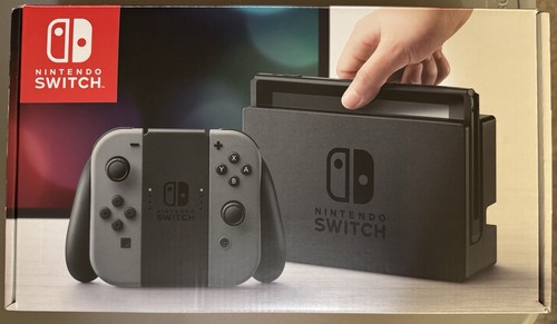 Nintendo Switch Console 2017 Launch Model | In Box | Working | Gray Joy ...