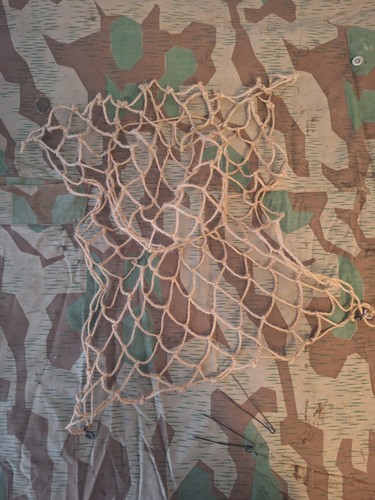 WW2 German Helmet Net Cover Camouflage ,with Clips M35 M40 M42 Fast ...