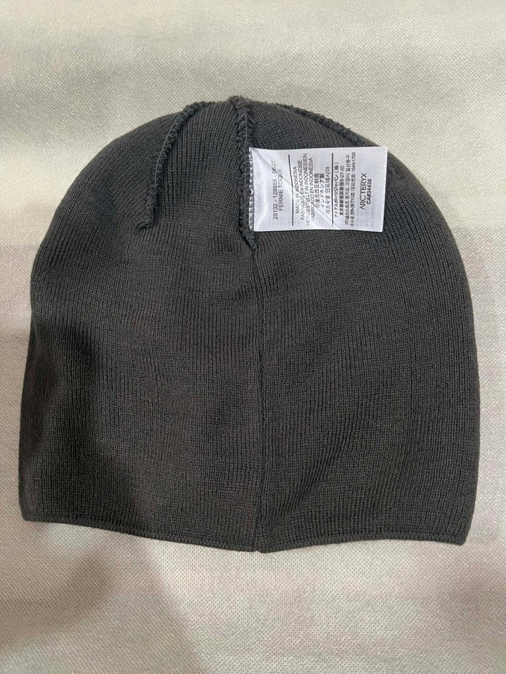 Arc'teryx Bird Head Toque Beanie Dark Grey Orca Wool Winter Hat NWT New ...