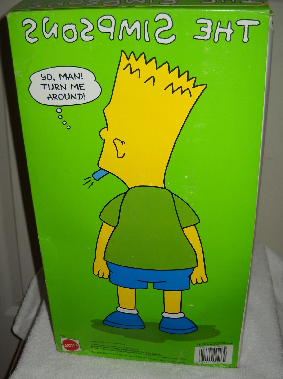 #1700 NIB Vintage Mattel the Simpsons Really Rude Bart | eBay