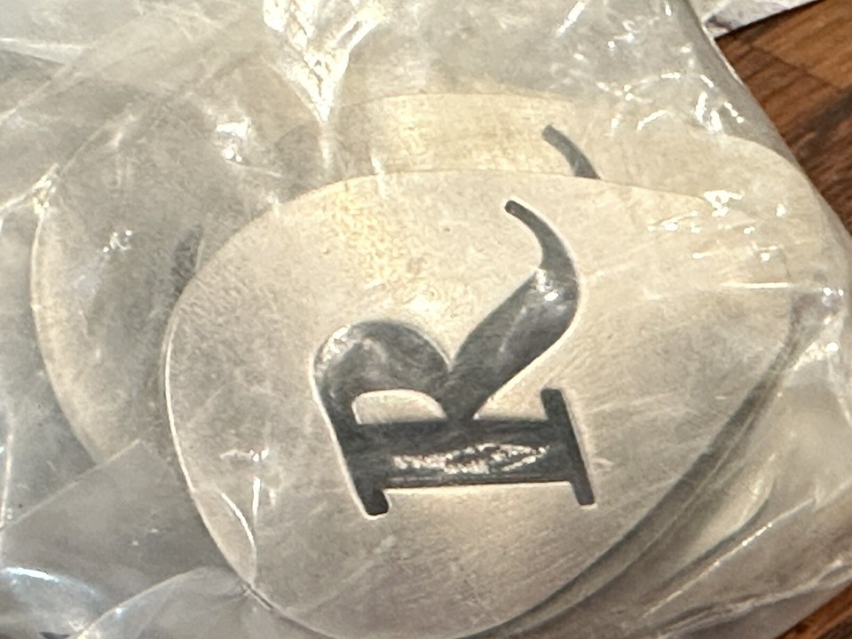 REMINGTON SHOTGUN PISTOL GRIP MEDALLION EMBLEM METAL FACTORY ORIGINAL ...