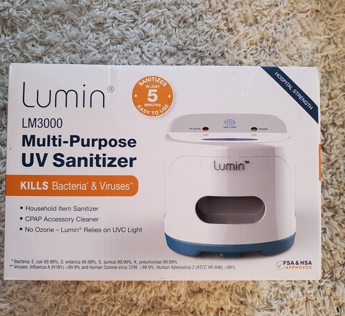 3B Medical Lumin LM3000 Bio burden Multi-Purpose UV Sanitizer Hospital ...