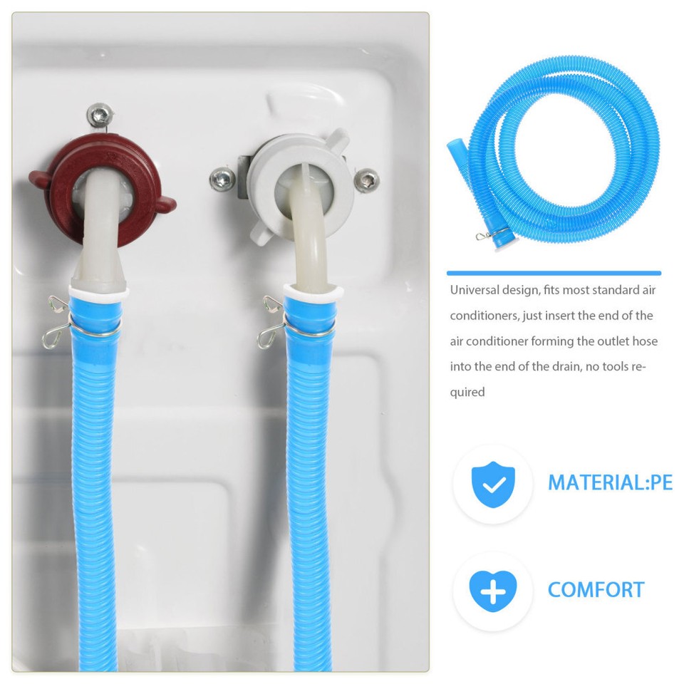 Inlet Drain Hose Air Conditioner Hose Flexible Portable Washing Machine ...