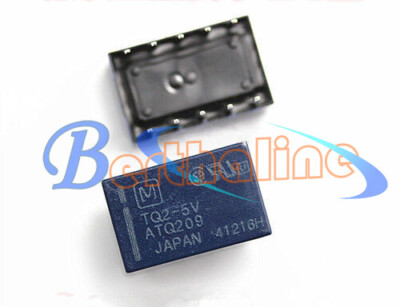 5PCS Panasonic 5V Relay TQ2-5V ATQ209 TQ2-5VDC 10pins Signal Relay New ...
