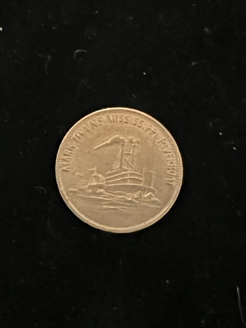 1968 Mark Twain Medal Franklin Mint Great Americans Series 1 Token(C4 ...