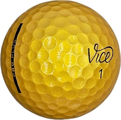 Vice Pro Plus Gold, Mint Condition, AAAAA Quality, 12 Golf Balls | eBay