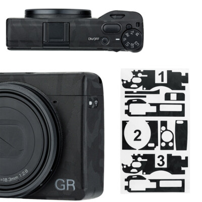 3M Camera Body Skin Film Cover Protector for Ricoh GR IIIX GRIIIX GR3X ...