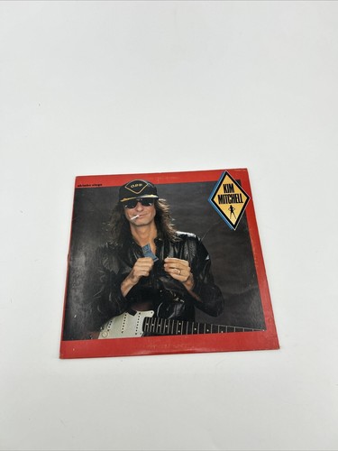 KIM MITCHELL Akimbo Alogo 12x12 promo poster 2side flat album cover ...