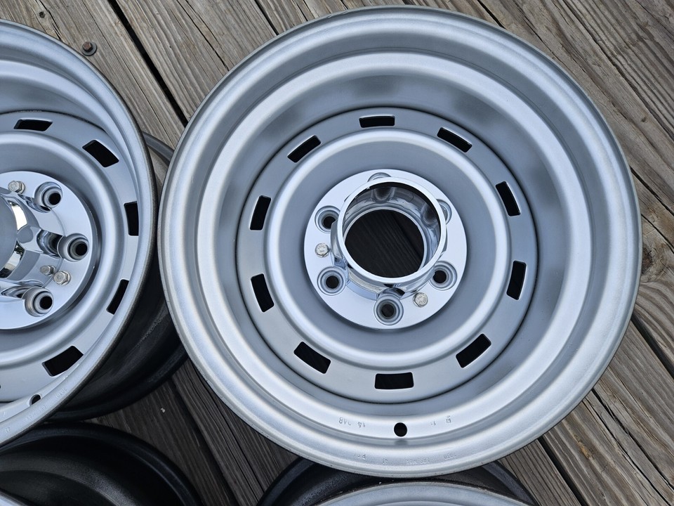 Set of 4 1967-87 CHEVY GMC K5 BLAZER C10 TRUCK 4X4 6 LUG 15 X8 RALLY ...