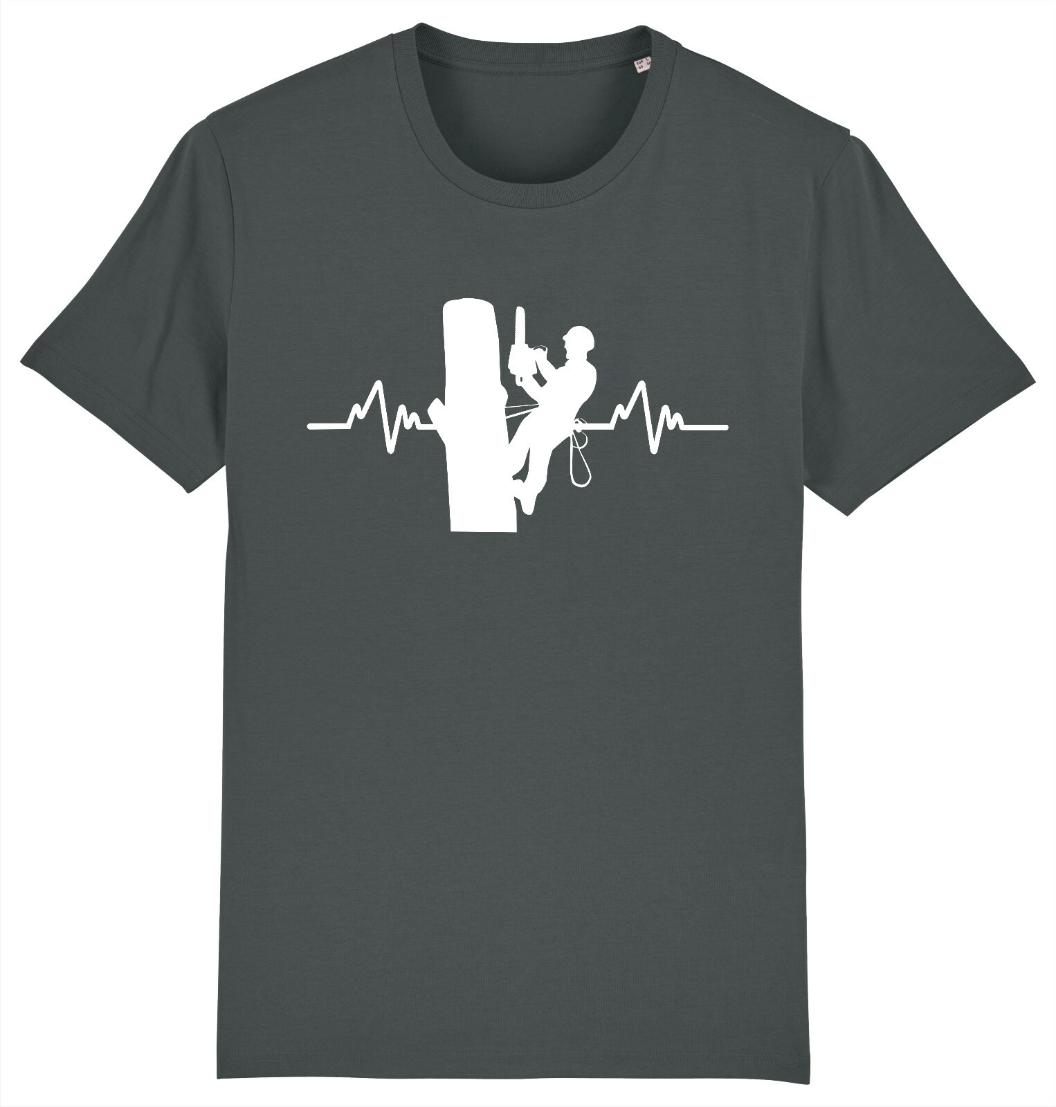 Heartbeat Tree Surgeon Arborist Lumberjack T-Shirt | eBay UK