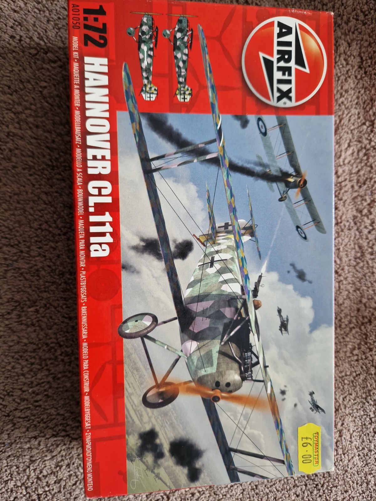 Airfix A01050 1/72 Ww1 Hannover Cl.111a Plastic Model Kit for sale ...