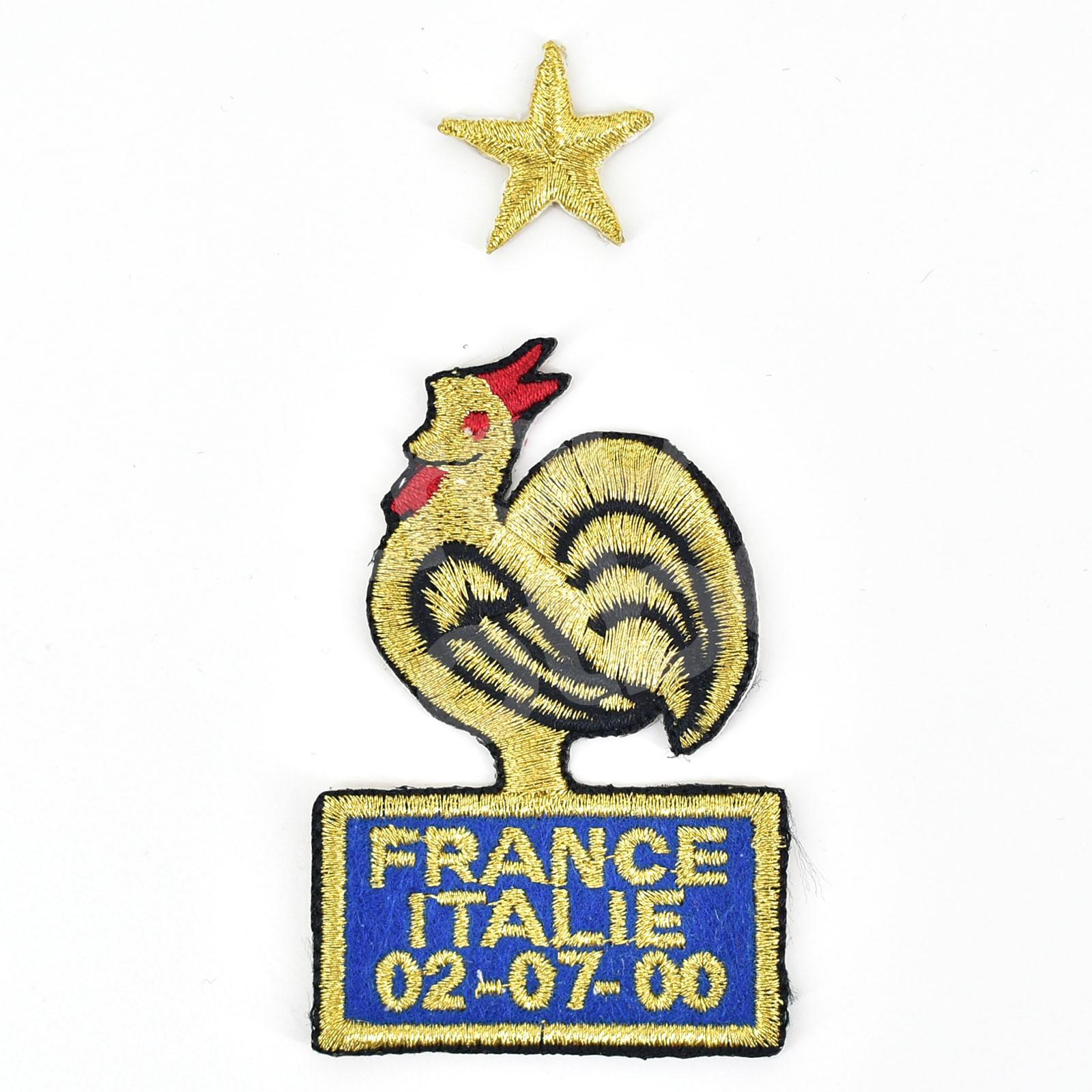 UEFA EURO 2000 Final France Crest MDT Patch vs Italy Repro | eBay