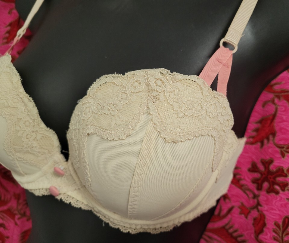 NEW Limited Collection Nude Bra Size 34B / 12B and Nude Panties Thong ...