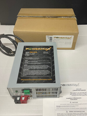 PowerMax PM4-35, 4-STAGE 35 AMP RV Power Converter Battery Maintainer Charger | eBay