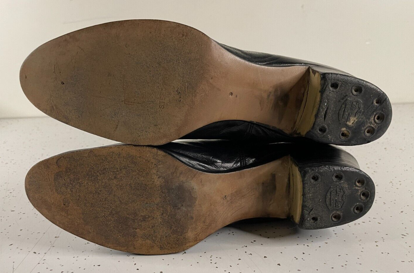 Antique Martha Washington Mayer Black Leather Edwardi… - Gem