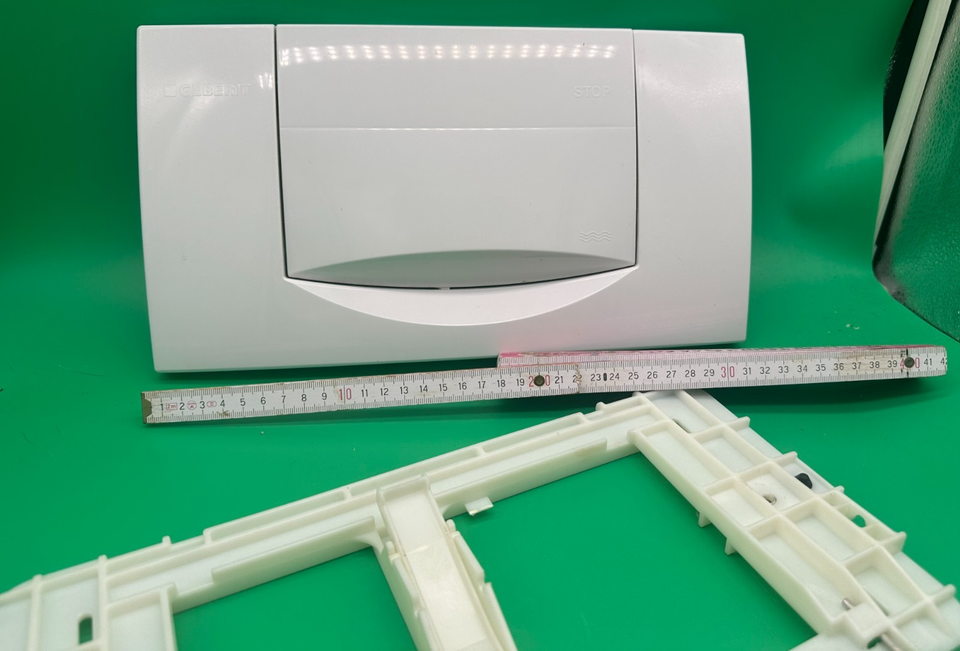 Geberit 200F Betätigungsplatte für Spül-Stopp-Spülung - Weiß-Alpin ...