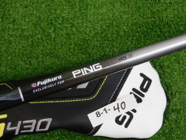 PING G430 19* 3 Hybrid Rescue Alta Quick 45 Senior with HC 39.5" Mint ...