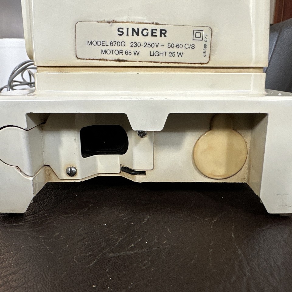Singer Golden Panoramic 6700 Sewing Machine | eBay UK
