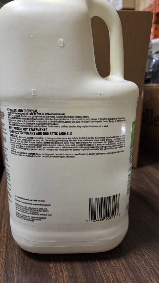 Ecolab Oxycide Daily Disinfectant Cleaner 6000189, 96oz-2pk | eBay