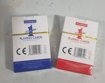 Playing card No.1 Classic Playing Cards Decks of Red & Blue Poker Game ...