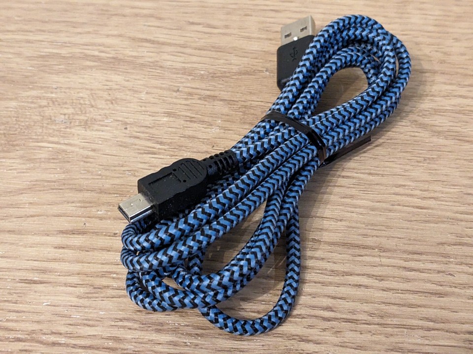 USB cable ONLY Cronus Zen mod controller blue braided Micro-USB Mini ...