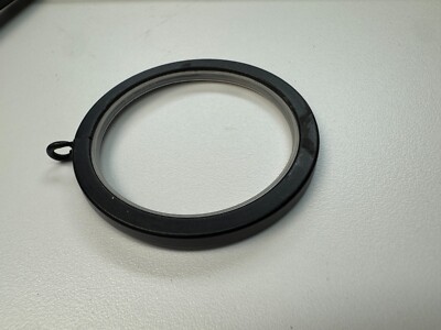 Black Curtain Metal Drapery Rod Rings with Hooks- INDIVIDUALLY SOLD | eBay