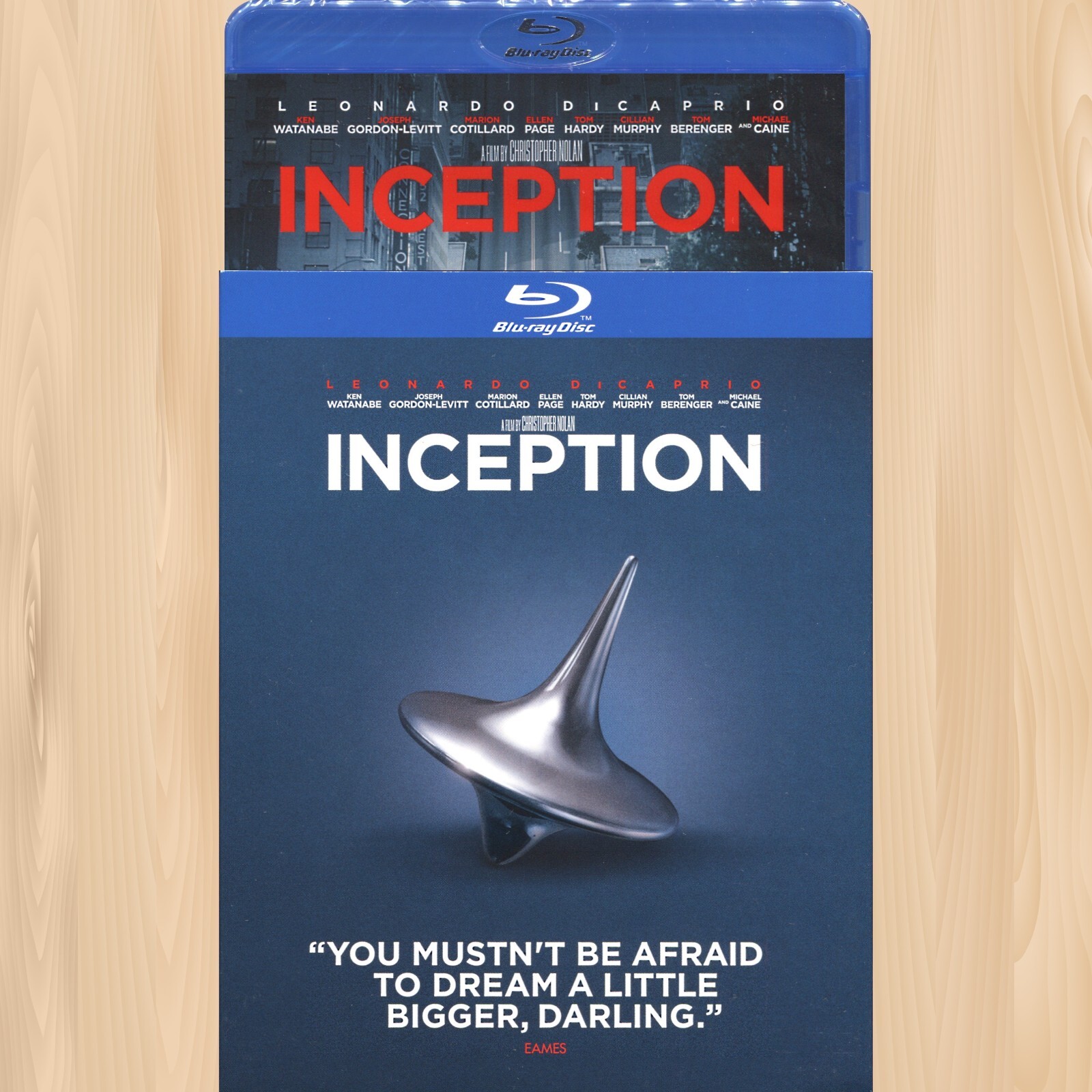Christopher Nolan INCEPTION Iconic Moments BLU-RAY Leonardo DiCaprio ...