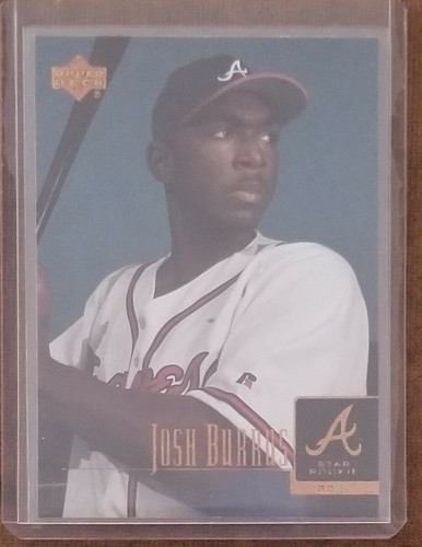 2001 Upper Deck Prospect Premieres #17 Josh Burrus Atlanta Braves ...
