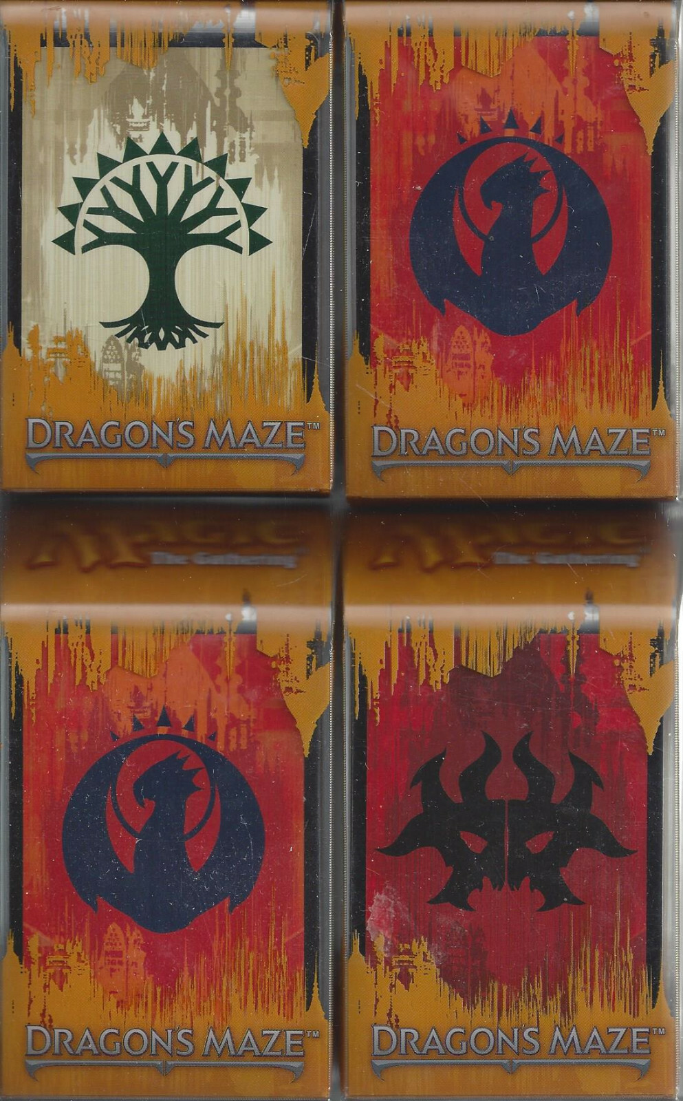 MTG Dragon's Maze Pre Release Kit Random Sealed Magic the Gathering | eBay