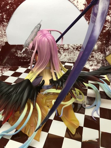 Anime No Game No Life Jibril 1/7 Scale Figure Model Toy Great War Ver ...