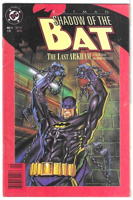 Shadow of the Bat #4 DC Comics 1992 Newsstand Grant Breyfogle | eBay
