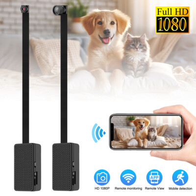 WIFI Wireless DIY Spy Mini Camera Pinhole HD Screw IP DVR Battery Nanny ...