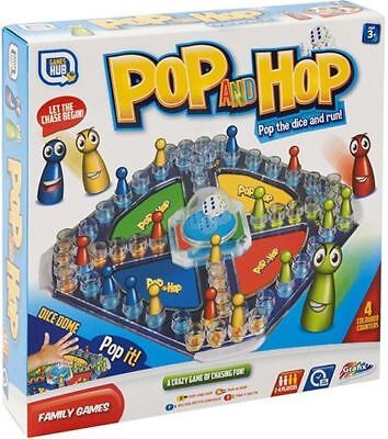 Childrens Kids Family Popping Dice Pop And Hop Ludo Classic Board Game ...