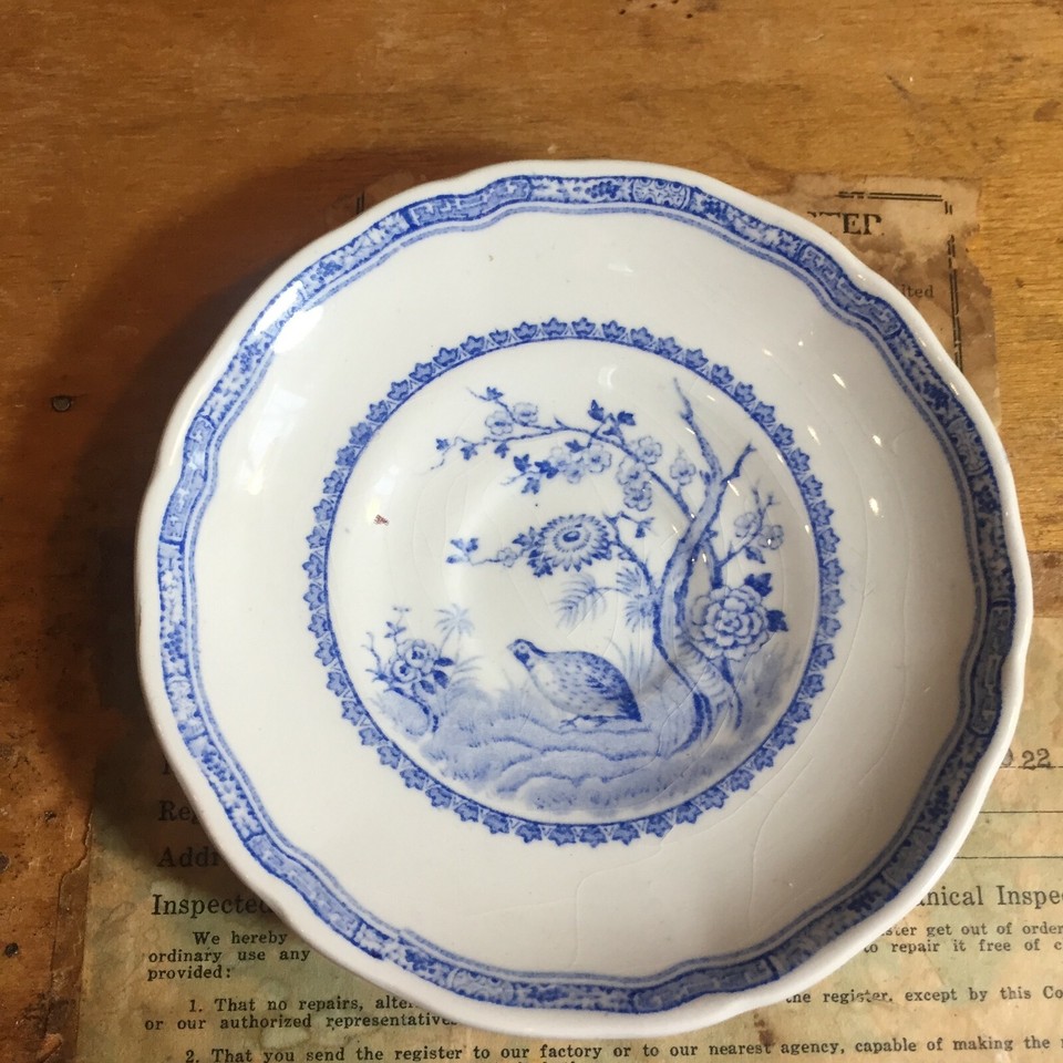 Furnivals Quail Blue England Dishes Various Items Dinnerware & Serving ...