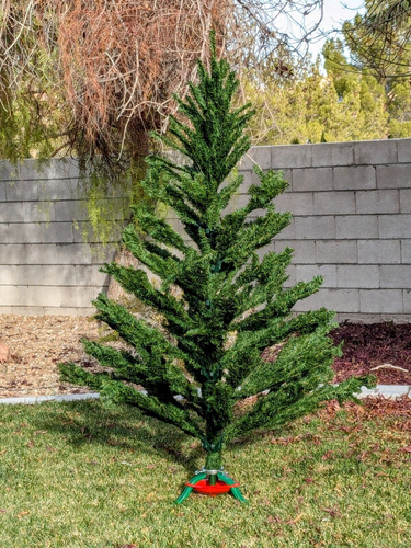 VTG 1970's Original Mr. Christmas Retro Insta-shape 6.5ft Holiday Decor ...