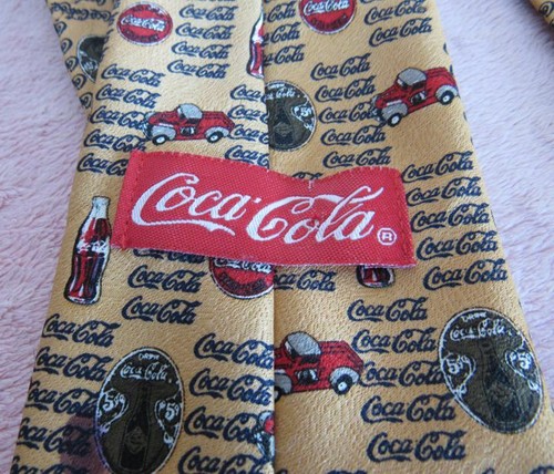 COCA COLA Neck Tie COKE BOTTLES & LOGO. c) THE COCA-… - Gem