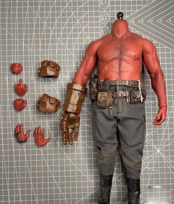 1/6 Scale HT MMS527 Hot Toys Hellboy Action Figure Body Hands ...