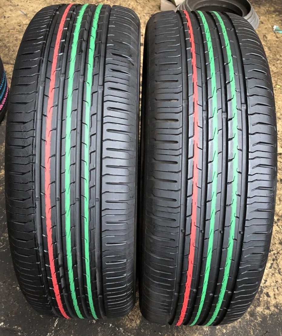 2x 215/45/20 (95T) XL Continental Eco Contact 6 CONT@SEAL , 5.6mm tread ...