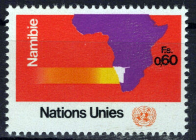 United Nations Geneva 34 MNH Namibia Maps ZAYIX 1024S0417M | eBay