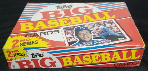1988 Topps Big Baseball Cards 2nd Series SEALED Box of 36 Packs | eBay