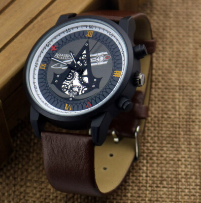 Assassin's Creed Men wristwatch Unisex quartz watch in box gift Cosplay ...