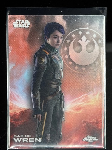 Sabine Wren Topps Chrome Star Wars 2025 Base #160 | eBay UK