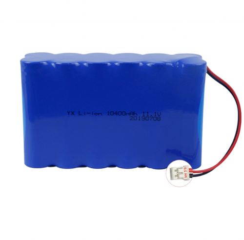 11.1V 3S4P Rechargeable Li-Lon Battery Pack Stage LED PH2.0 Terminal ...