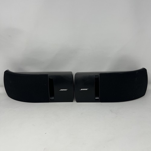 Bose 161 Bookshelf Speaker System Black Left and Right Tested ...