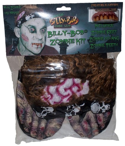 Billy Bob Instant Zombie Costume Kit Adult One Size 658890143026 | eBay UK