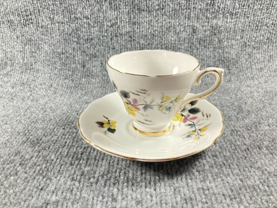 Cups & Saucers - Gold Rim Tea Cup