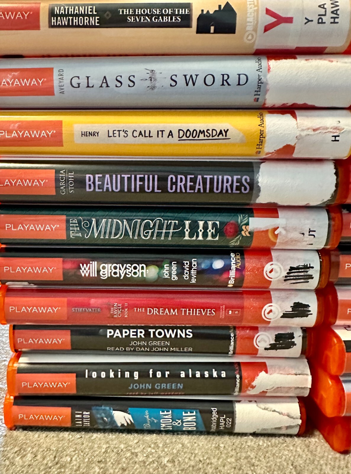 Teen Young Adult Playaway Audiobooks | You Pick Playaway All-In One ...