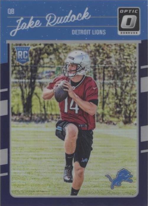 2016 Donruss Optic - Rookies Jake Rudock #118 Purple (RC) for sale ...