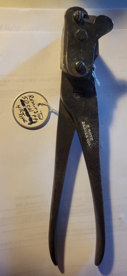 Reloading Tool/Bullet Mold Remington 50 Cal PP Nose Pour | eBay